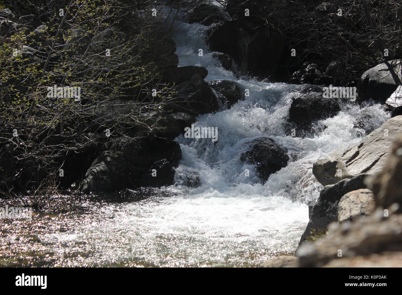 River water running over rocks hi-res stock photography and images - Alamy