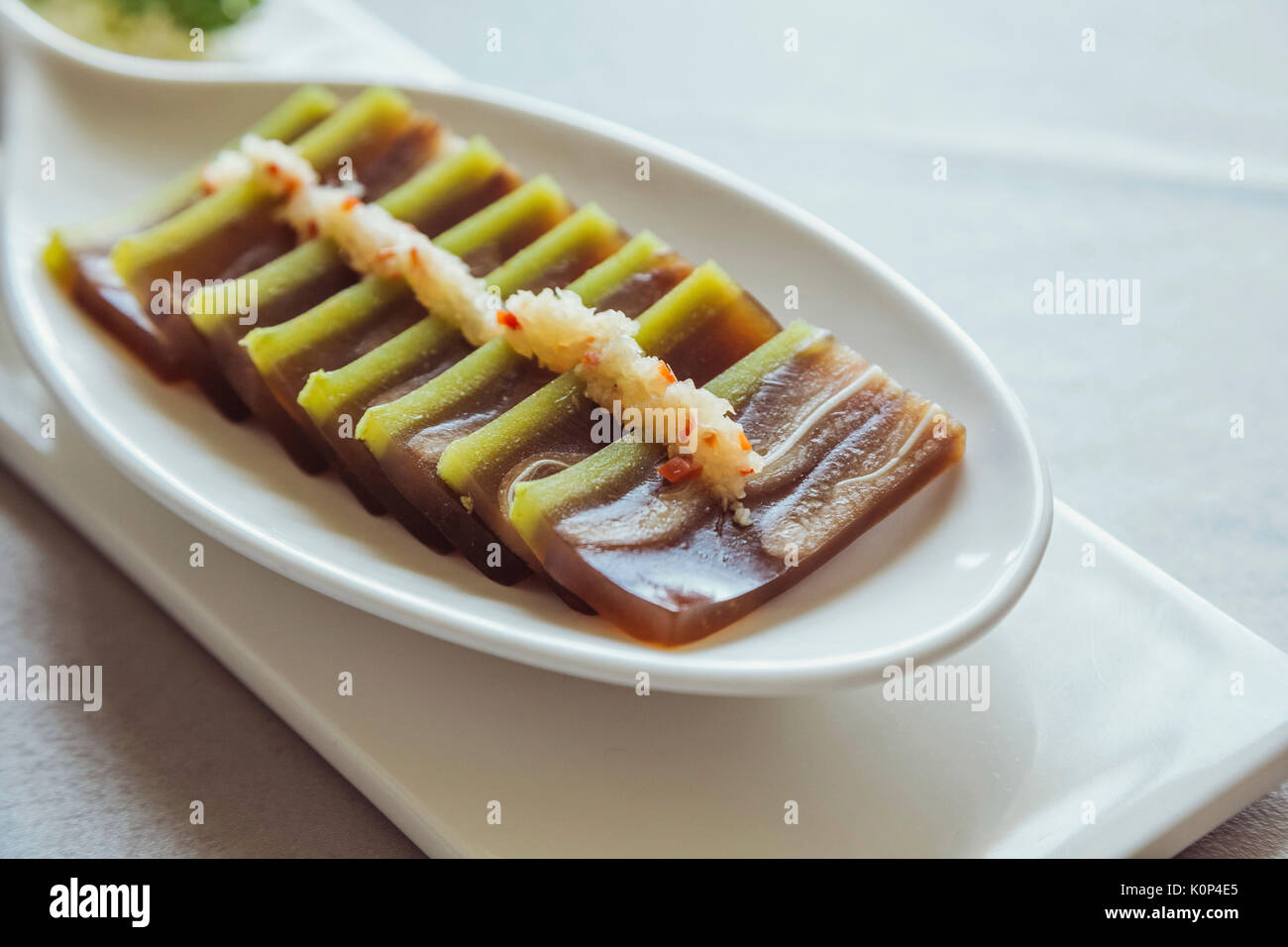 pig ear jelly Stock Photo - Alamy