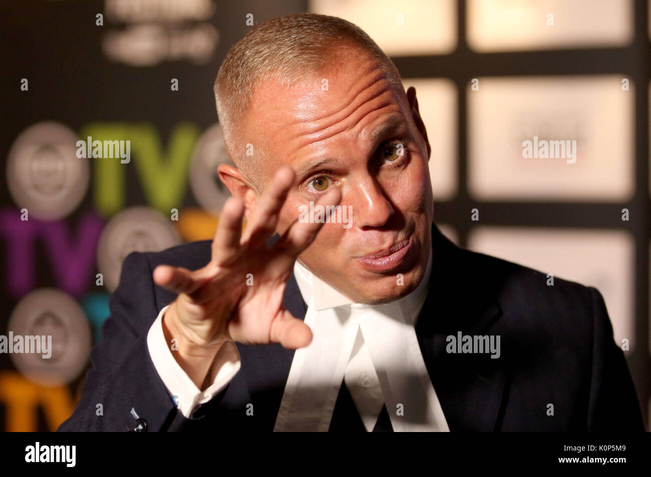 Criminal barrister Judge Robert Rinder at the 2017 Edinburgh ...