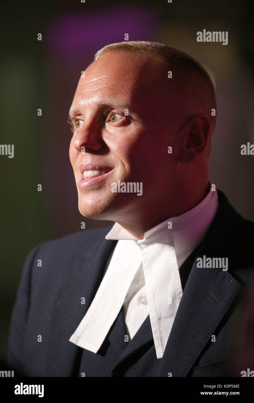 Criminal barrister Judge Robert Rinder at the 2017 Edinburgh ...