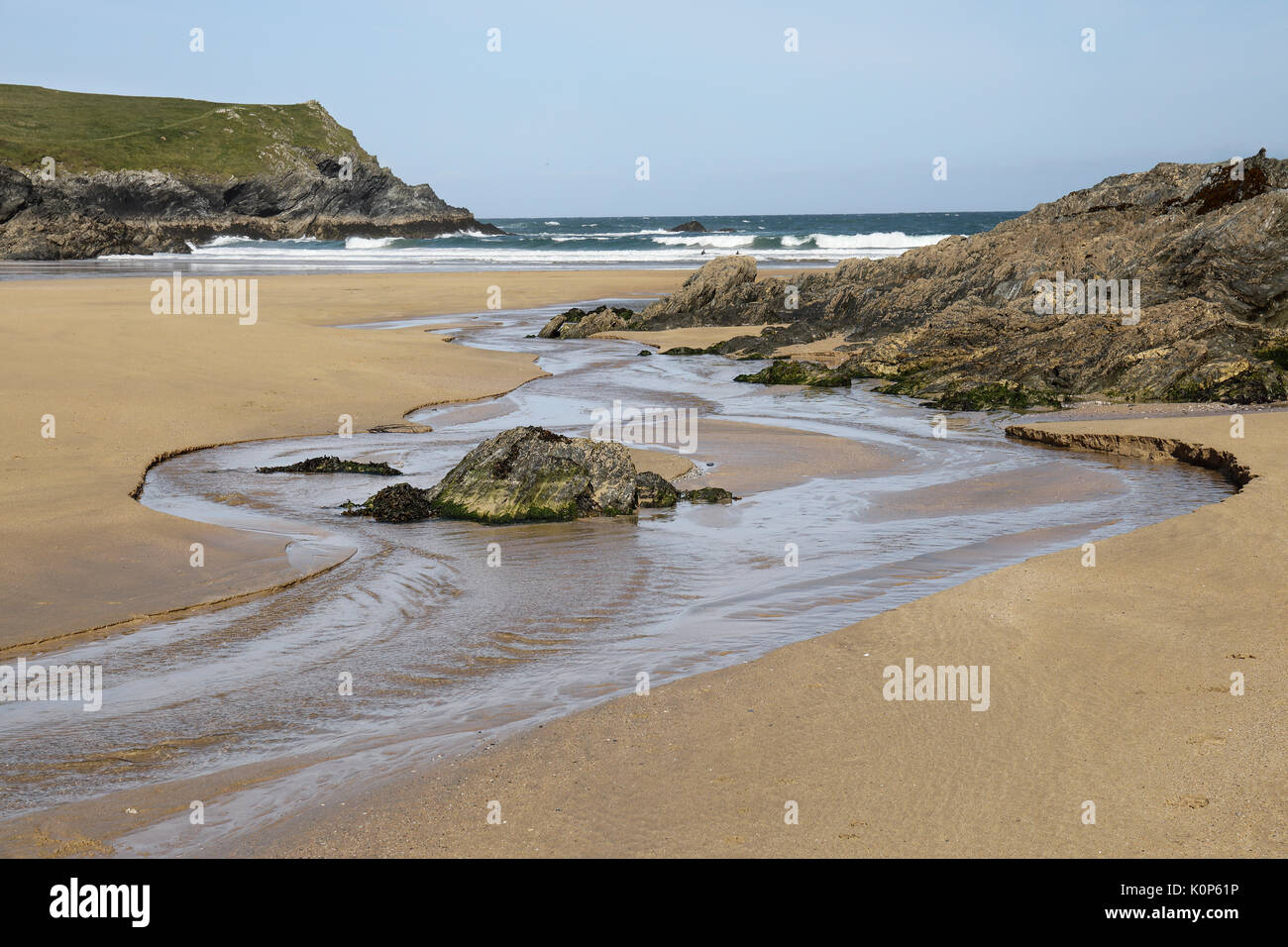 Porth Joke, Polly Joke Beach, Cornwall, England, UK Stock Photo - Alamy