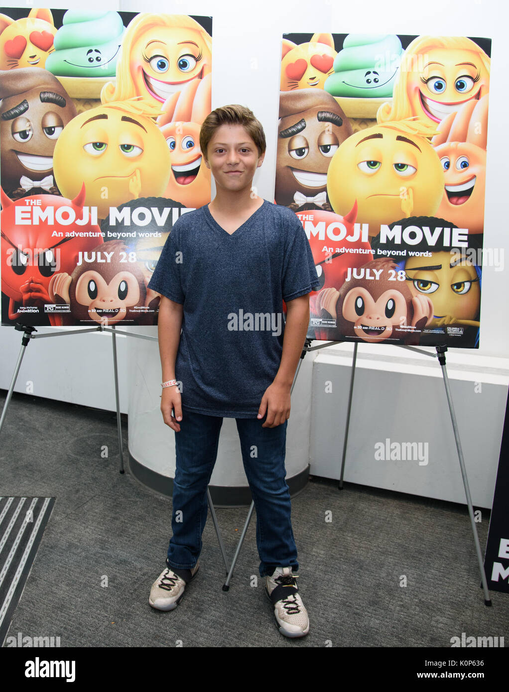 The Emoji Movie Screening Featuring: Kobi Frumer Where: New York, New ...