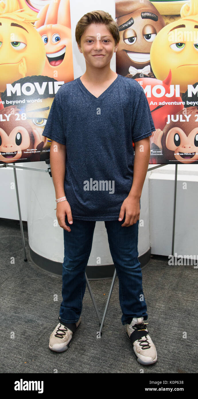 The Emoji Movie Screening Featuring: Kobi Frumer Where: New York, New ...