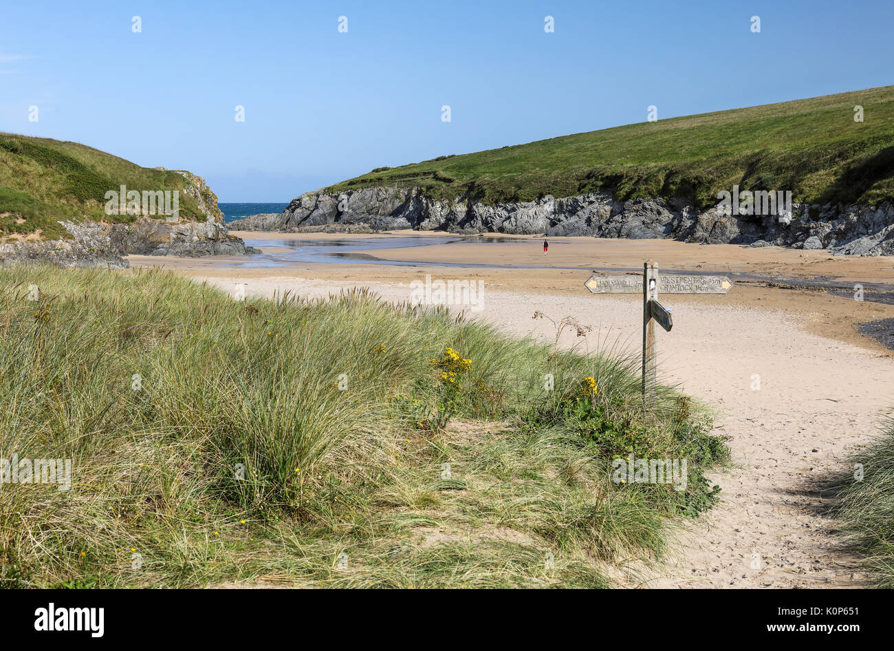 Porth Joke, Polly Joke Beach, Cornwall, England, UK Stock Photo - Alamy