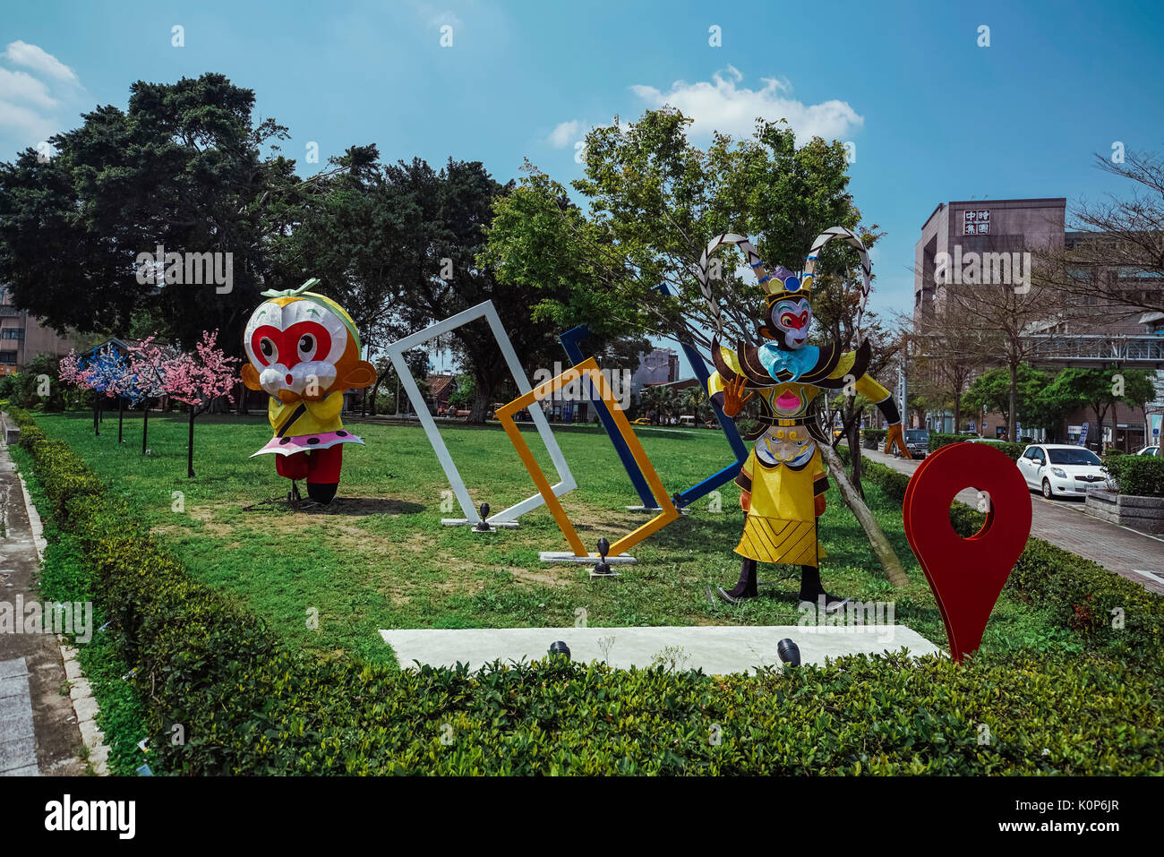 Sun Wukong statue Stock Photo - Alamy