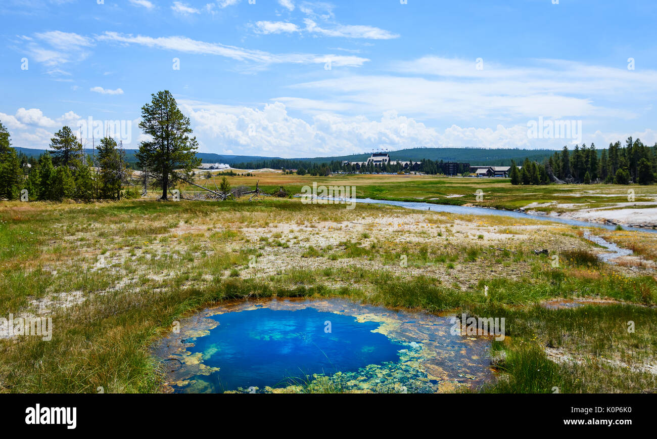 Liberty pool yellowstone hi-res stock photography and images - Alamy
