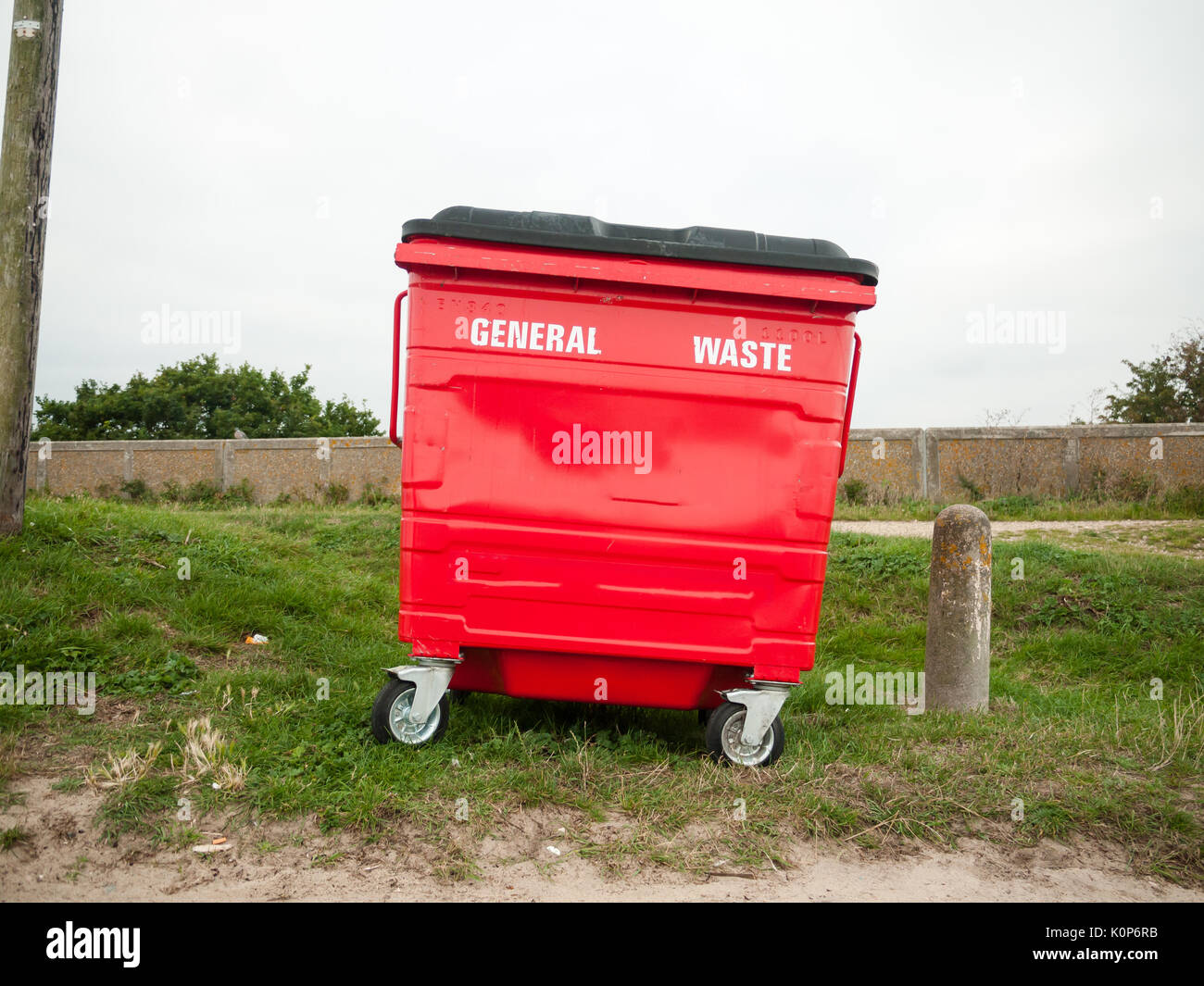 General waste and recyclable waste bin hi-res stock photography and ...