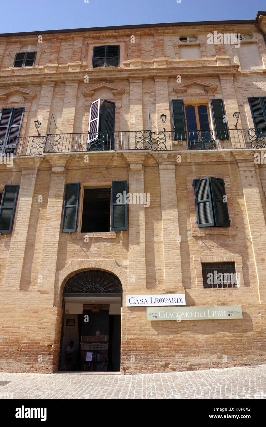 Recanati leopardi hi-res stock photography and images - Alamy