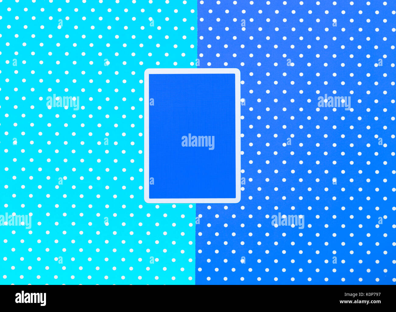 Playing cards with colorful topped background Stock Photo - Alamy