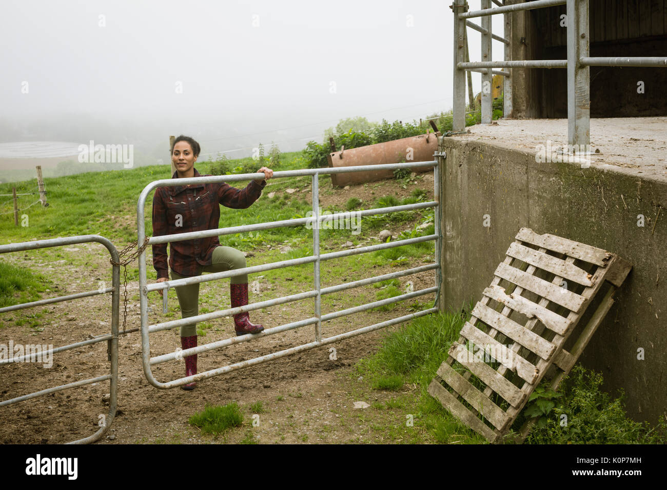 Woman safety gate hi-res stock photography and images - Alamy
