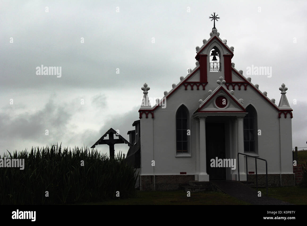 italian chapel island of orkney Stock Photo - Alamy