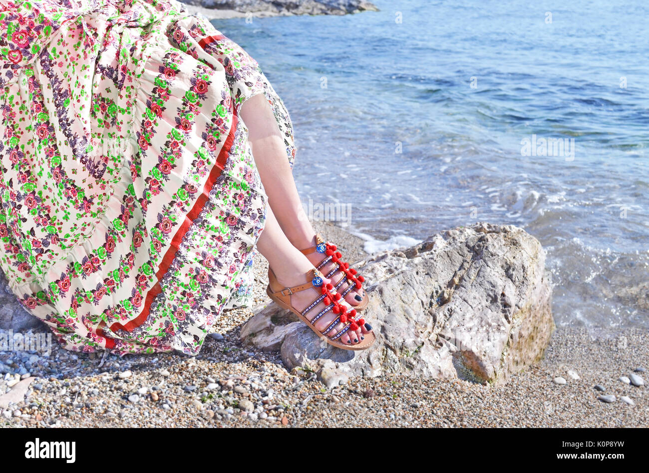 Photoshooting Beach Model High Resolution Stock Photography and Images ...