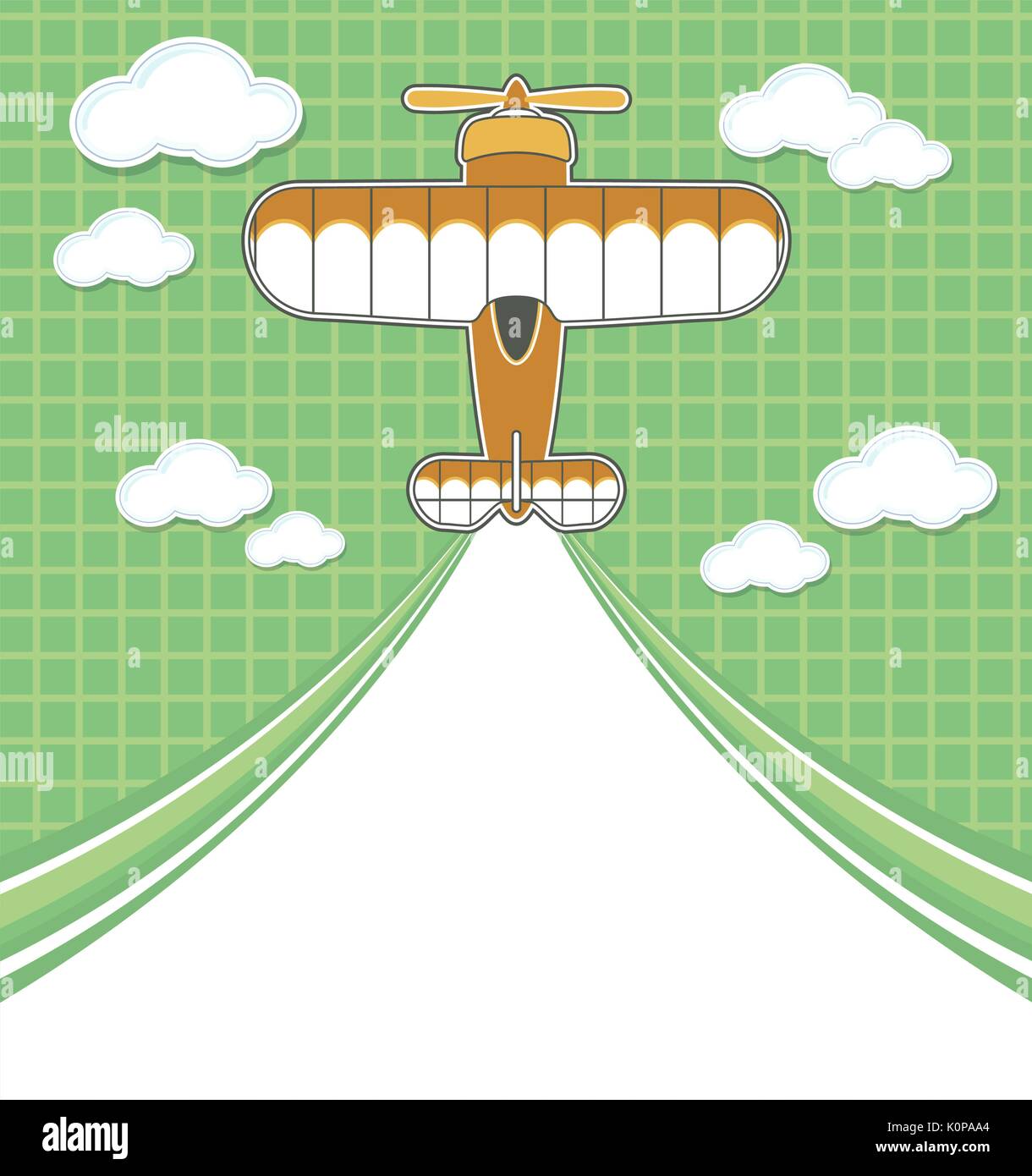 Airplane contrail Stock Vector Images - Alamy