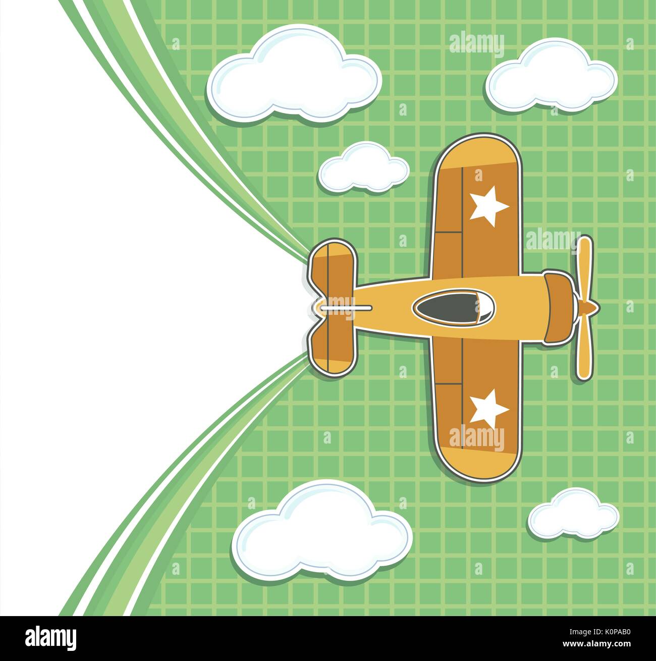 Cute plane Stock Vector Images - Alamy