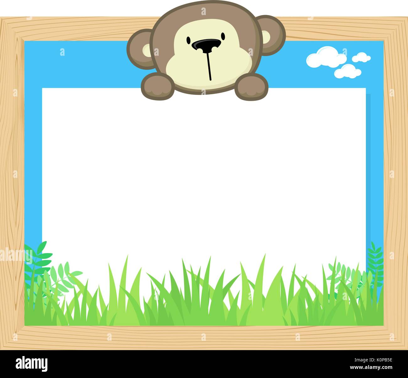 Monkey vector vectors hi-res stock photography and images - Alamy