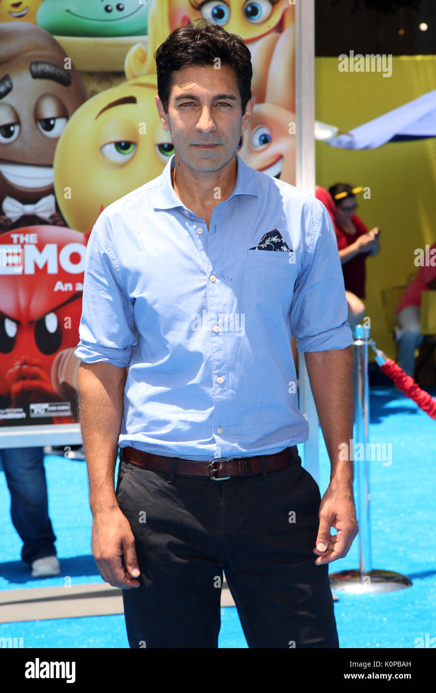 Celebrities attend The World Premiere of 'The Emoji Movie' at Regency ...