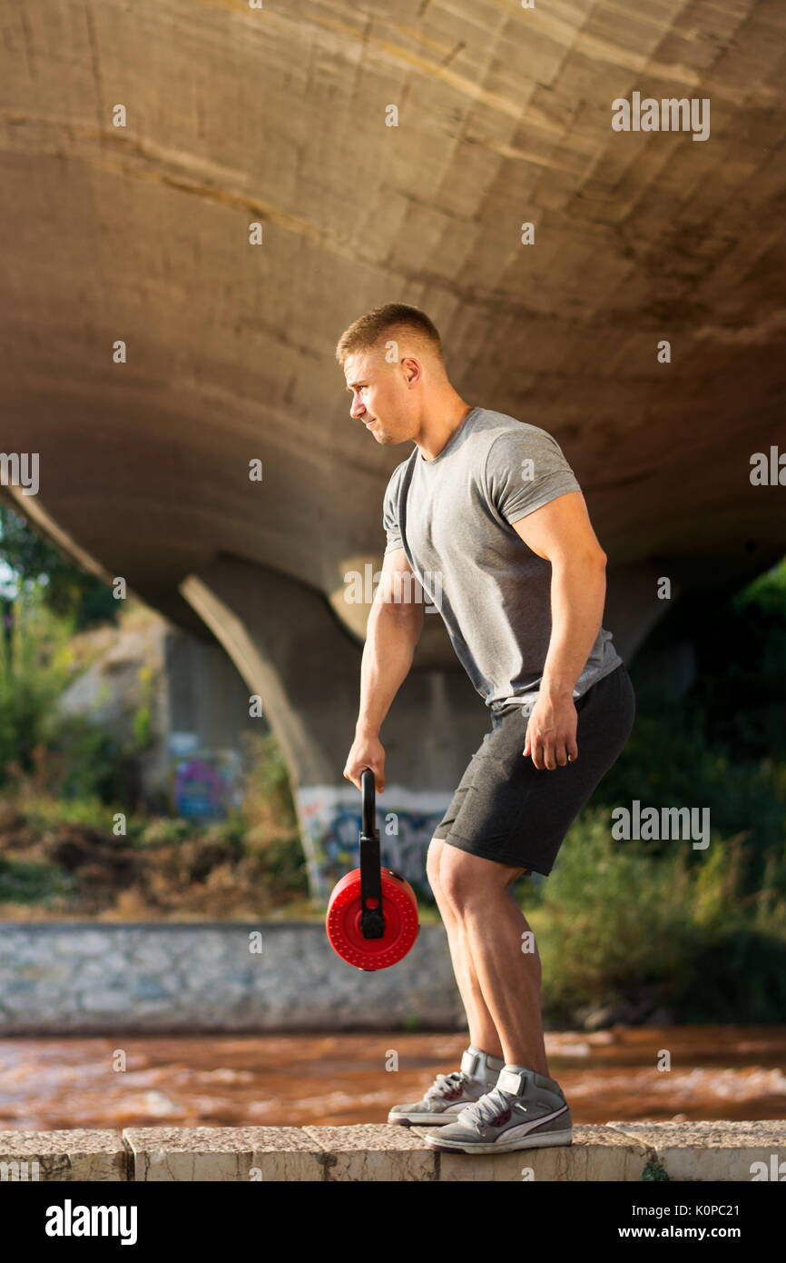 Muscular outdoors hi-res stock photography and images - Alamy