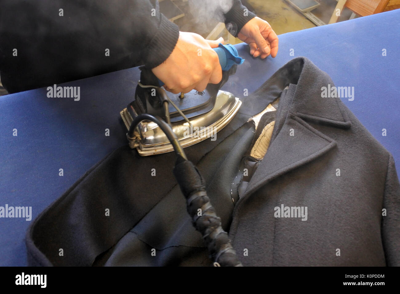 Ironing Process High Resolution Stock Photography and Images - Alamy