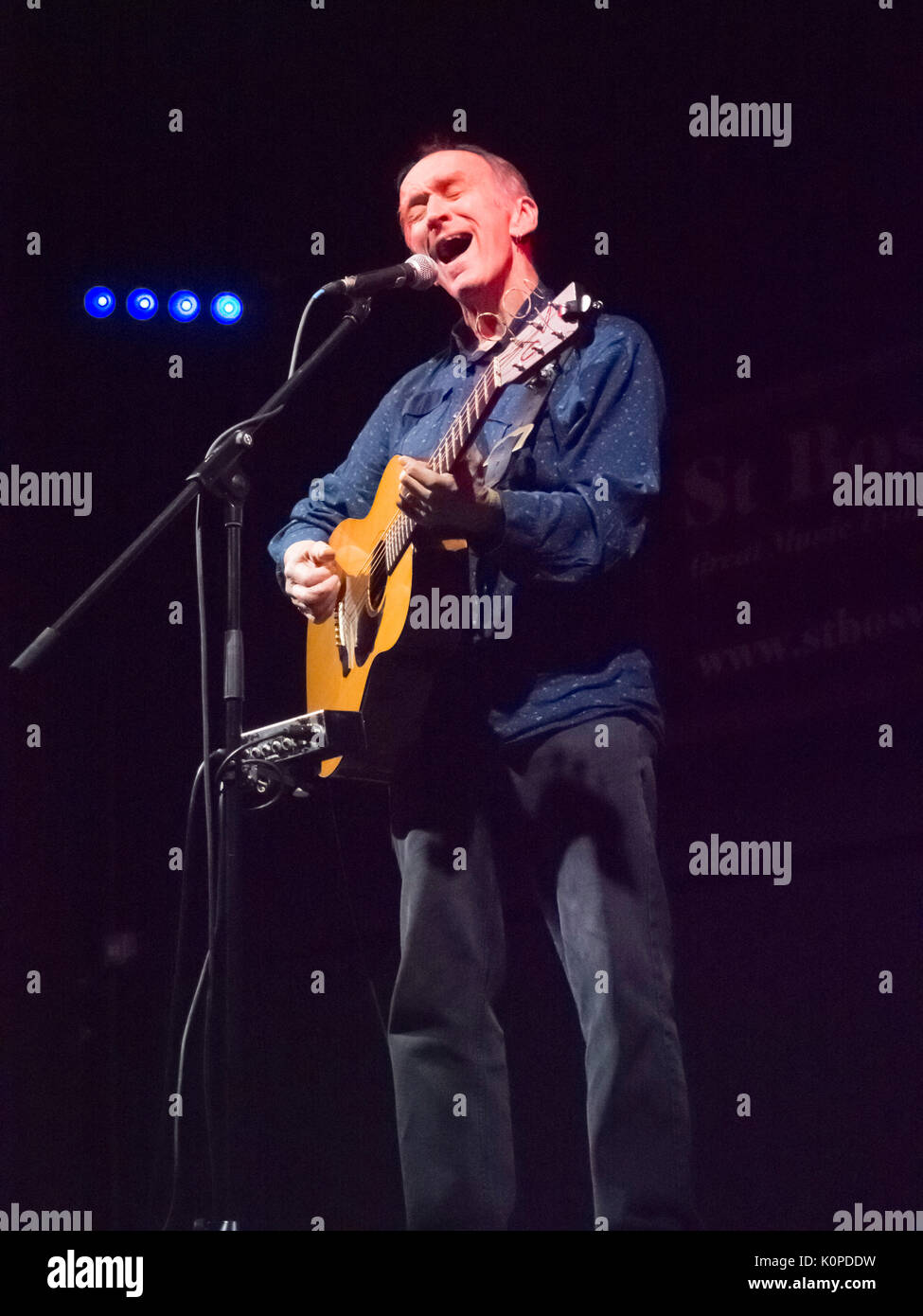 English folk and traditional singer Martin Carthy performs in Scotland ...