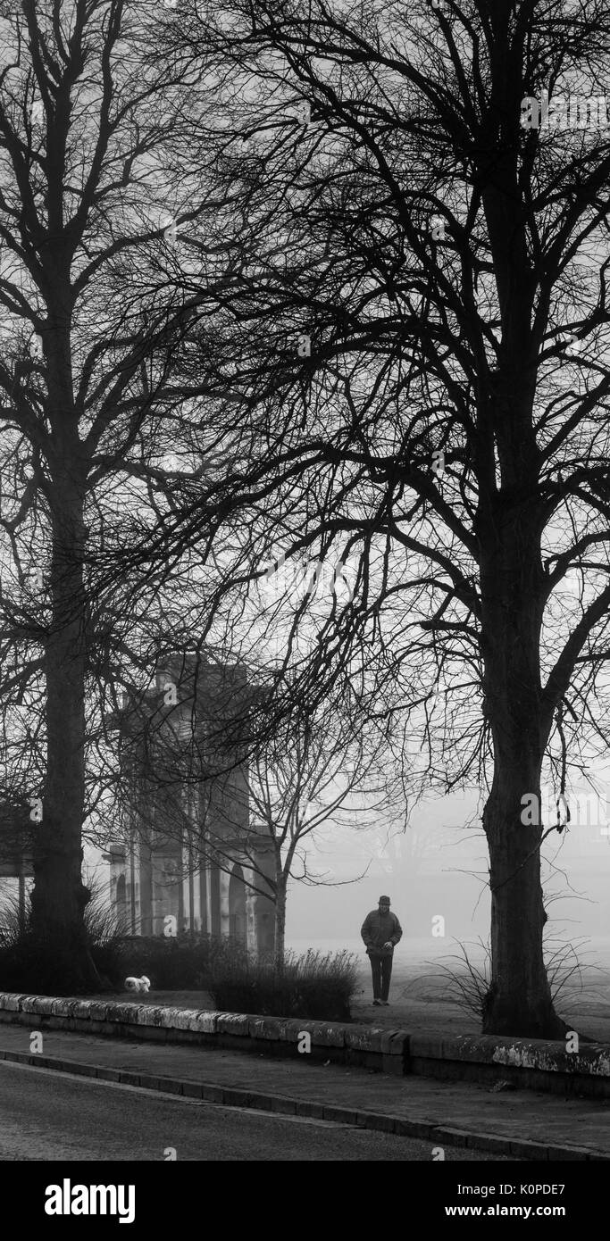 Park borders Black and White Stock Photos & Images - Alamy