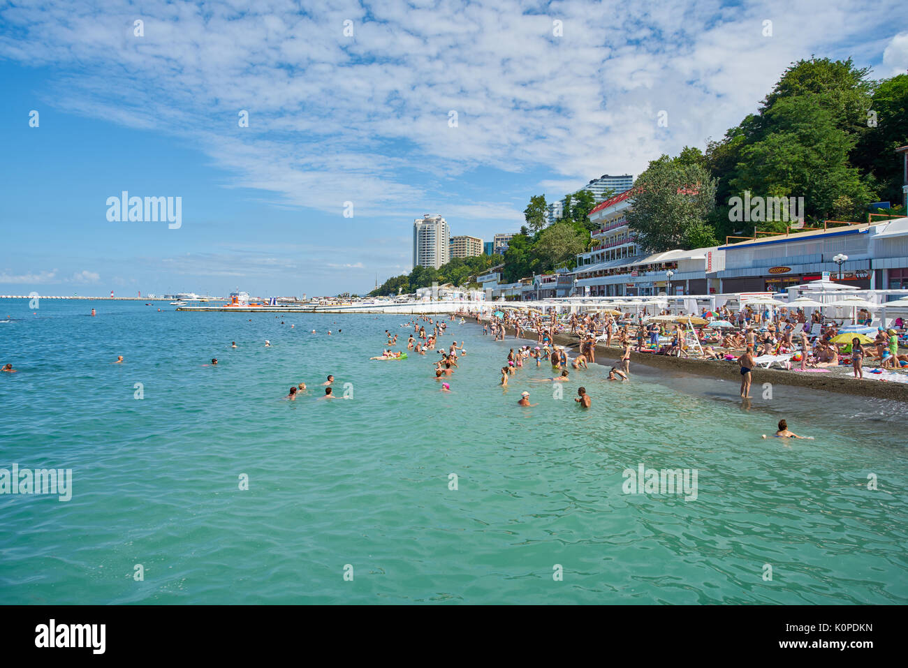 Sochi beach hi-res stock photography and images - Alamy