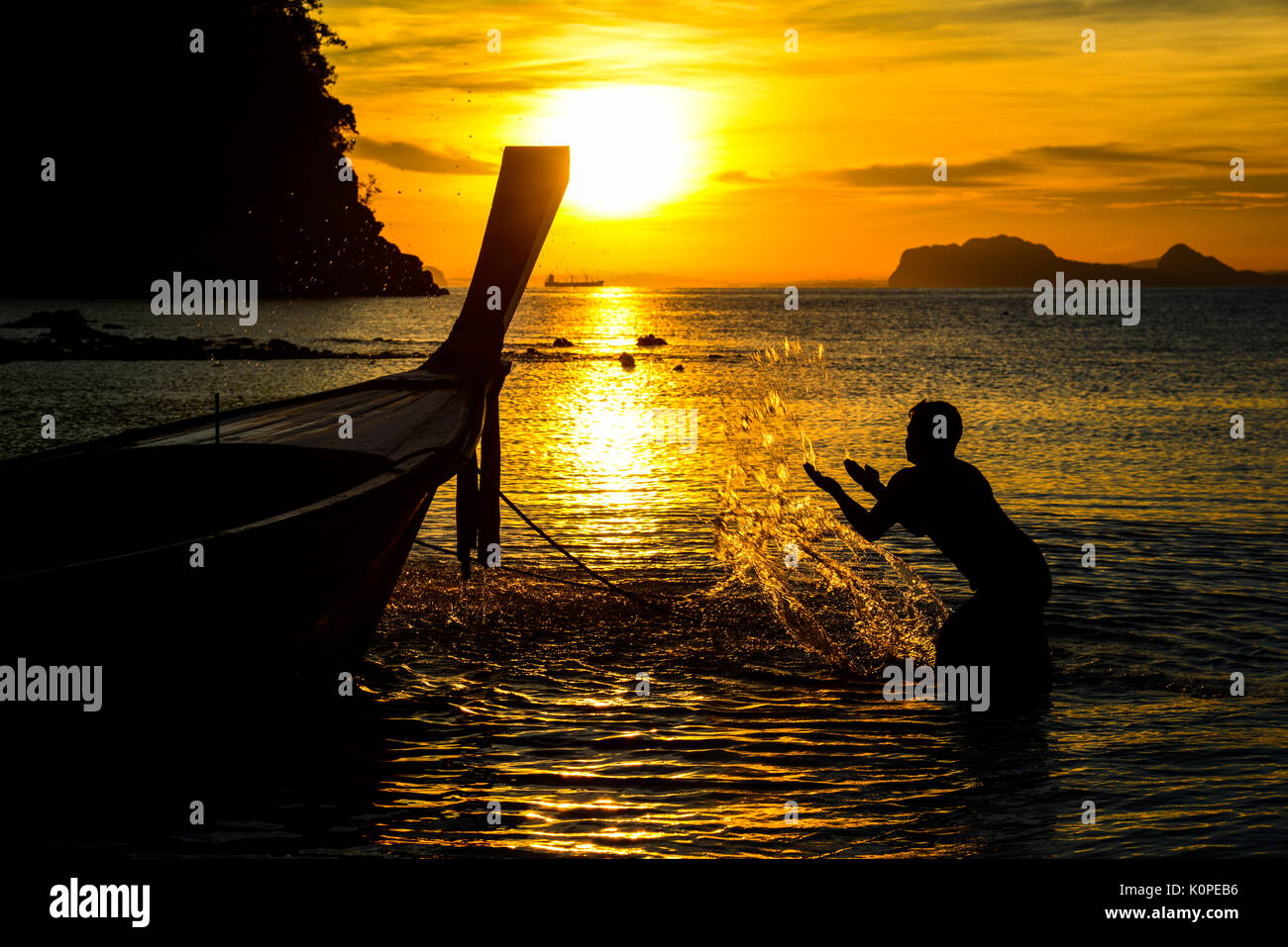 Scooping of water hi-res stock photography and images - Alamy