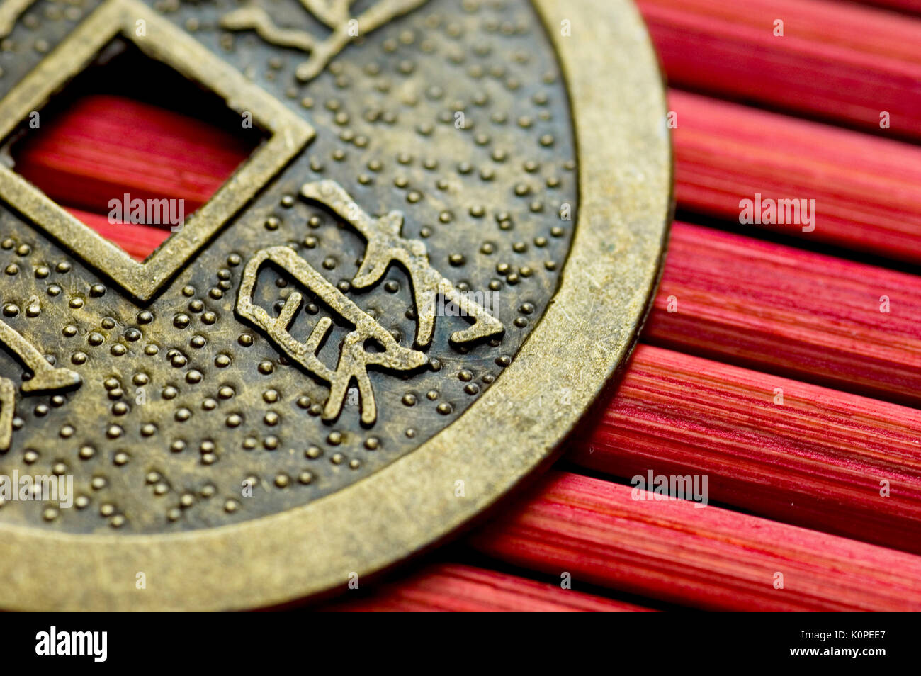 ancient Chinese coin Stock Photo - Alamy