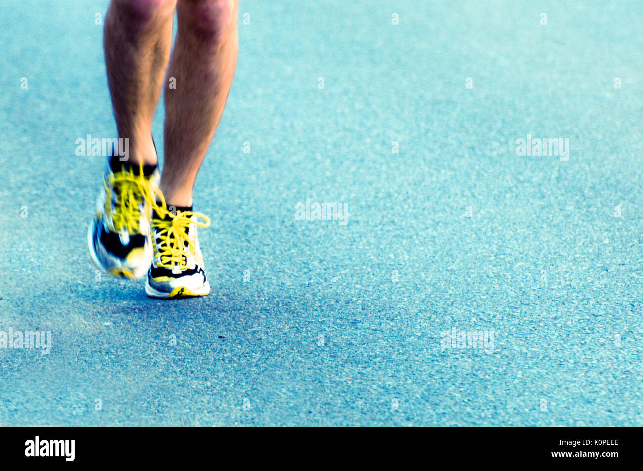 legs of a runner during a marathon Stock Photo - Alamy