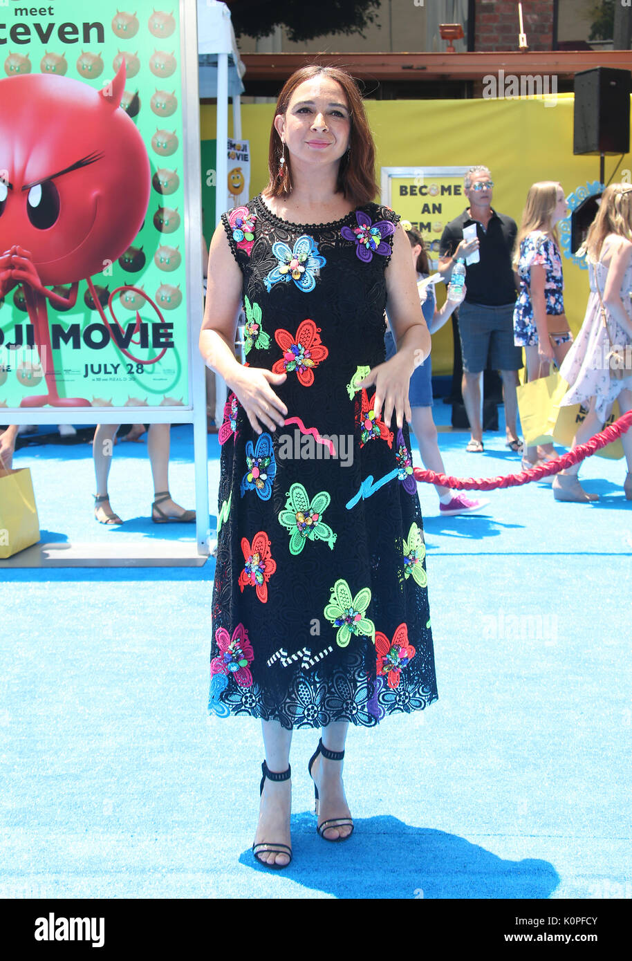 The World Premiere of “THE EMOJI MOVIE” Featuring: Maya Rudolph Where ...