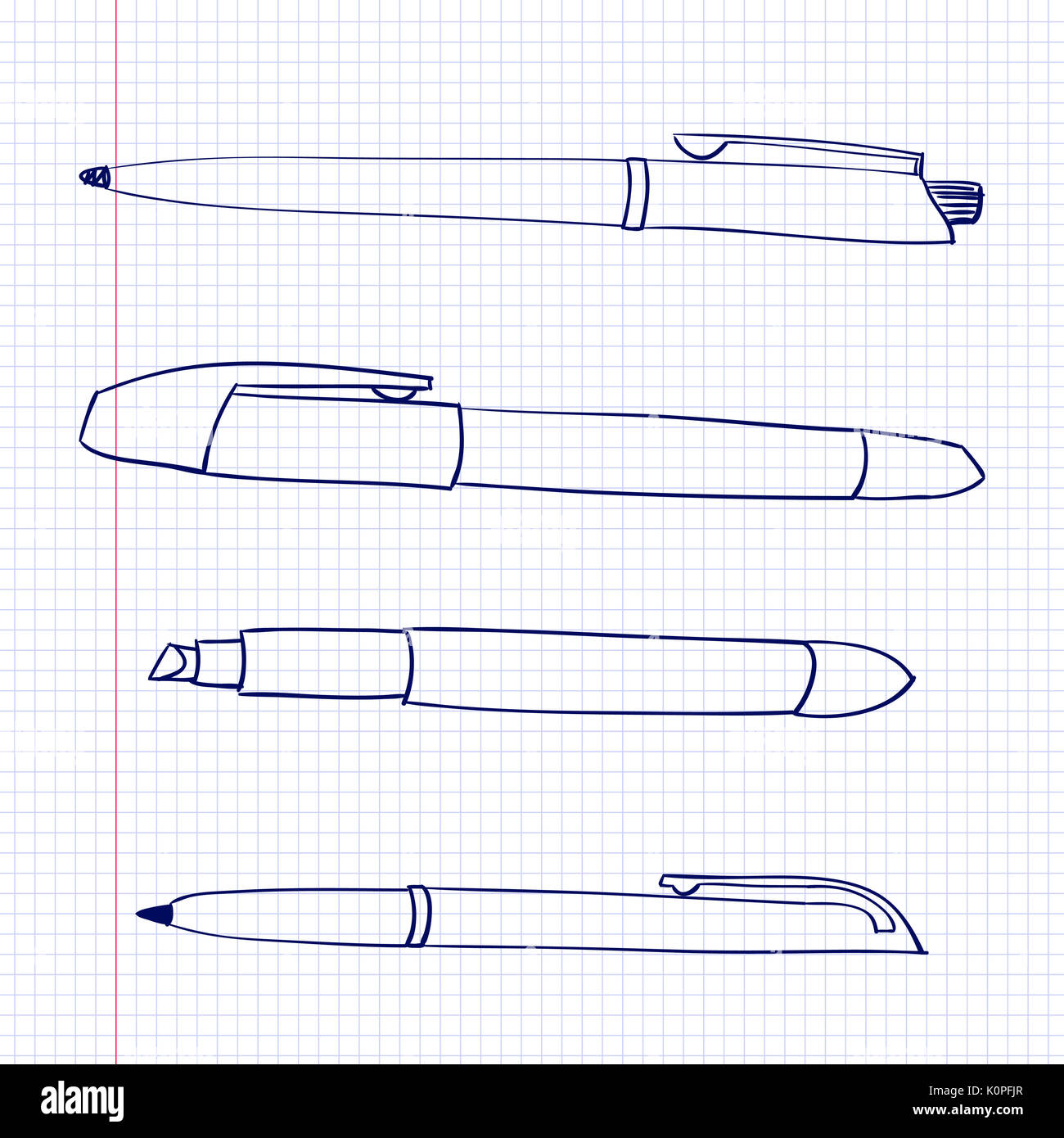 Marker pen nib Cut Out Stock Images & Pictures - Alamy