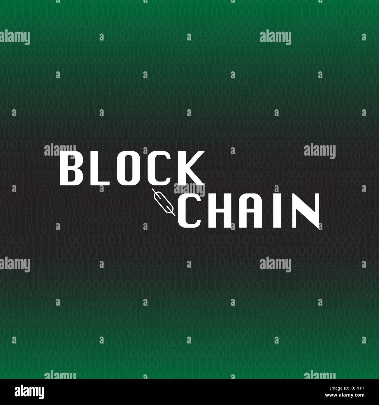 Blockchain digital Technology - background Stock Vector Image & Art - Alamy