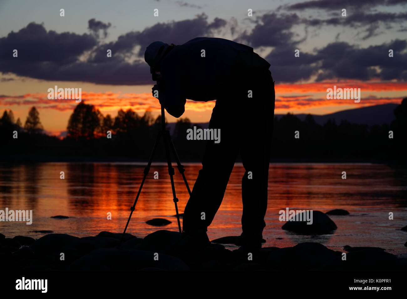 Framing a shot hi-res stock photography and images - Alamy