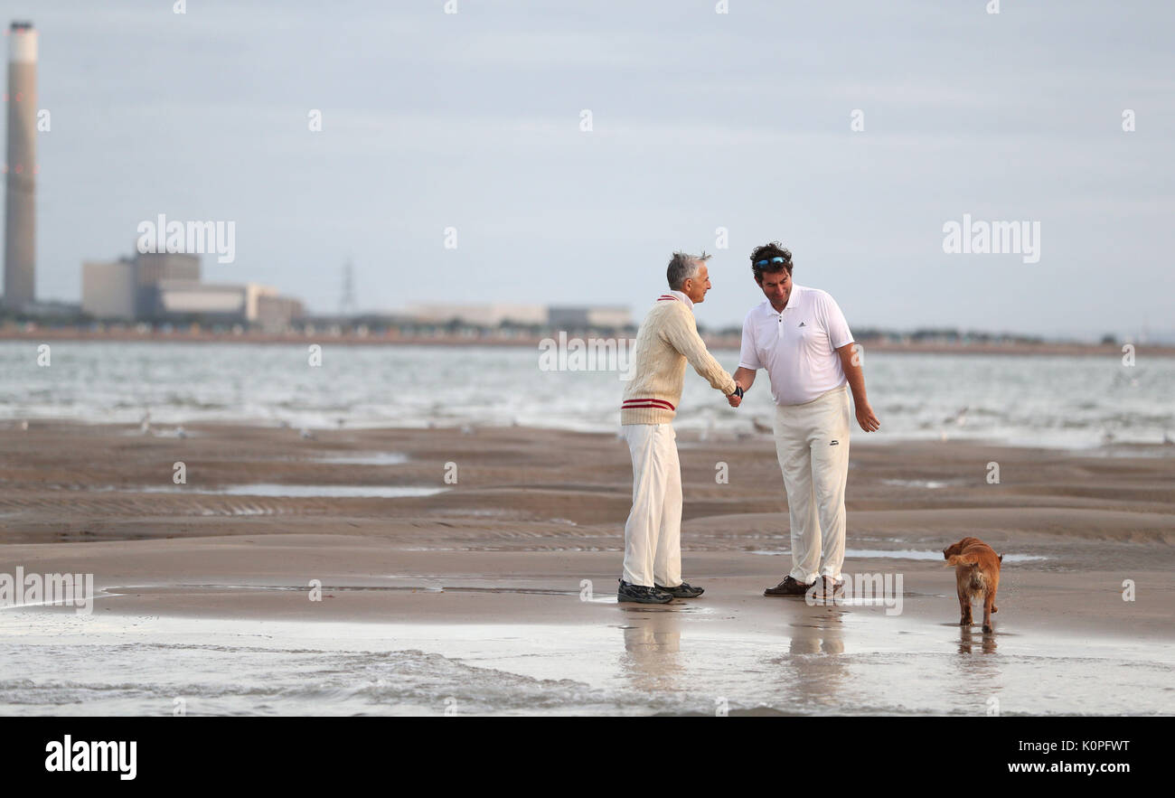Annual brambles cricket match between royal southern yacht club hi-res ...