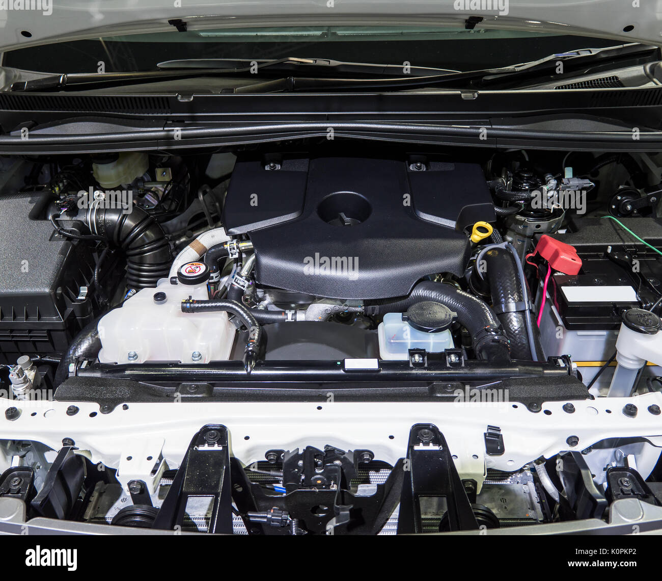 Car battery in the engine bay hi-res stock photography and images - Alamy