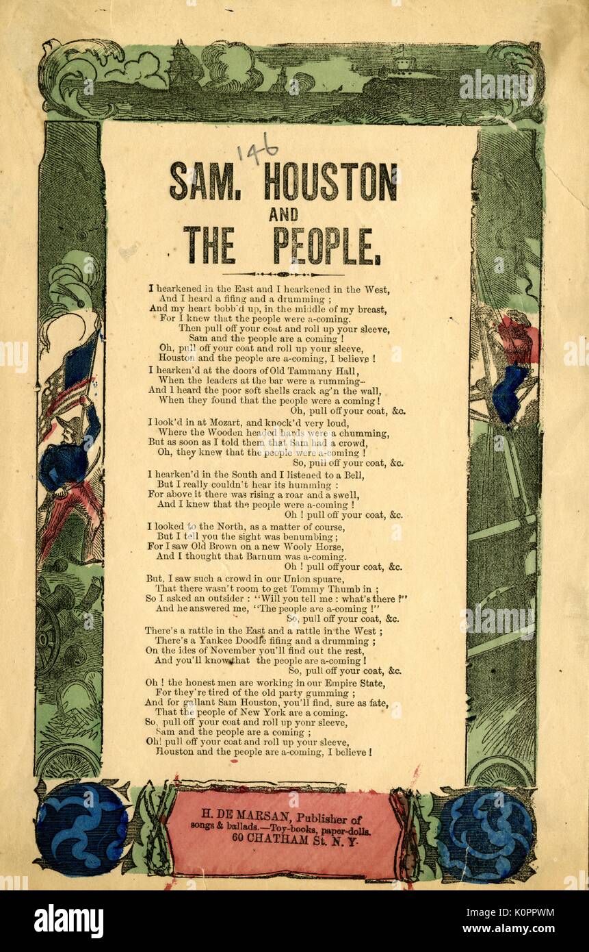 Sam houston hi-res stock photography and images - Alamy