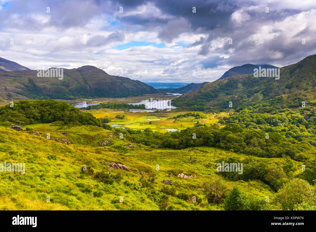 Ladies View is a scenic overlook along the N71 portion of the Ring of ...