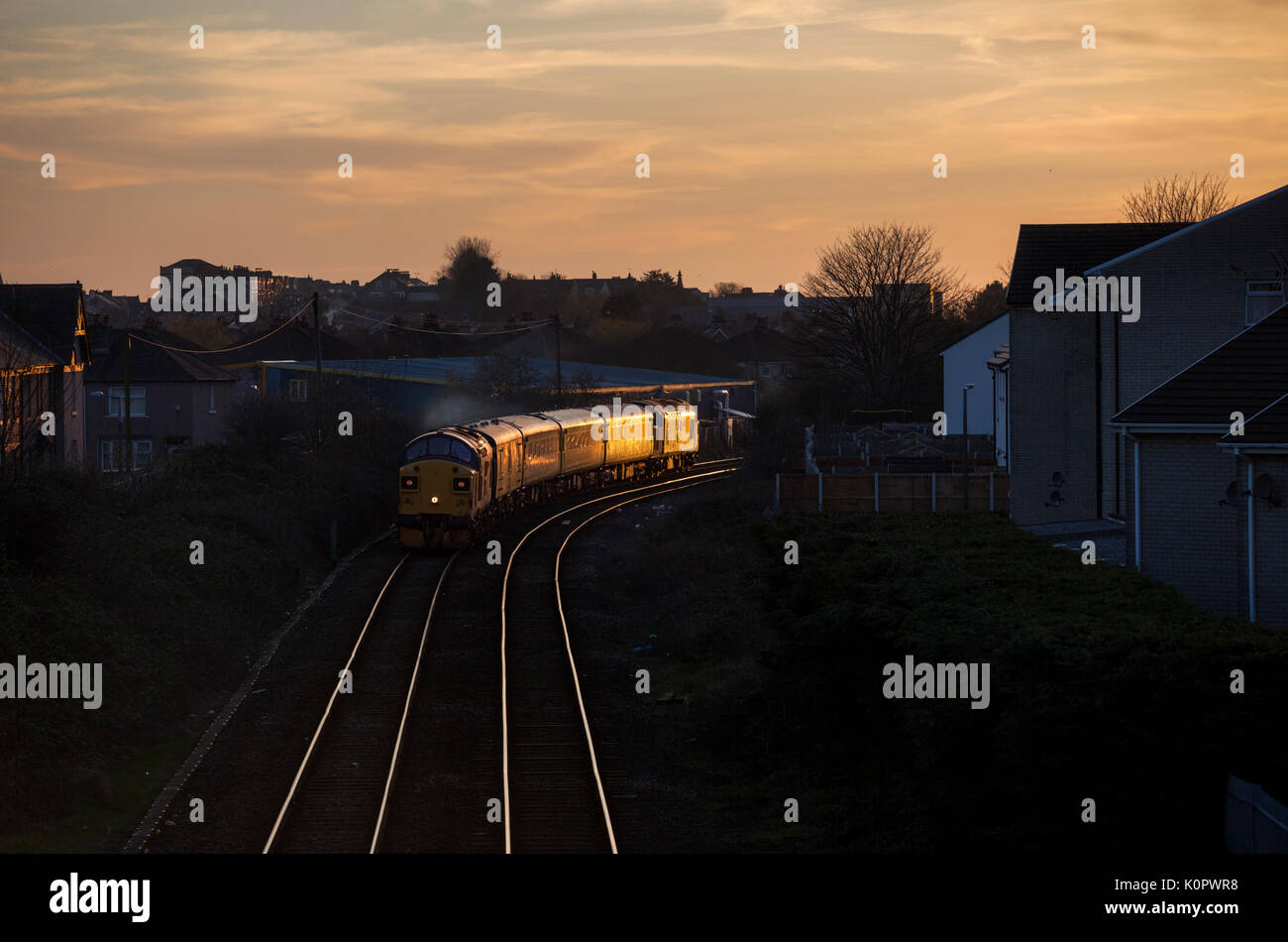 Class 37 diesel locomotives hi-res stock photography and images - Alamy