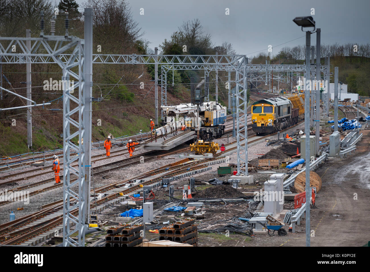 Balfour Beatty Rail High Resolution Stock Photography and Images - Alamy