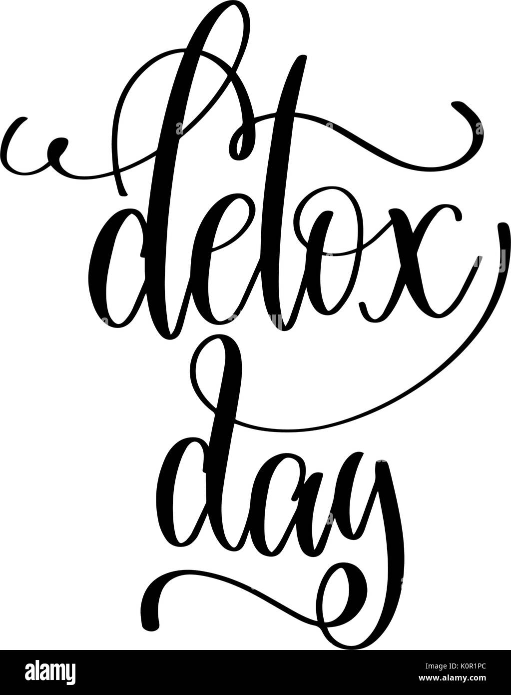 Happy detox Black and White Stock Photos & Images - Alamy