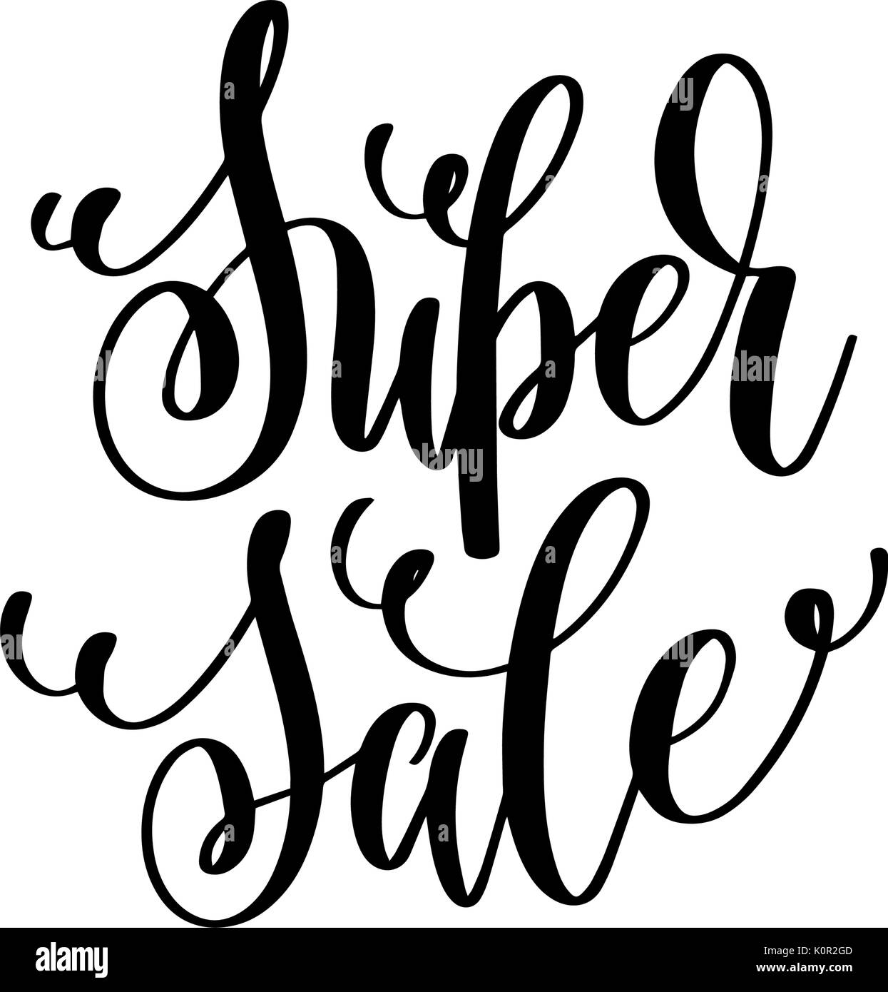 Cyber monday sale inscription Stock Vector Images - Alamy