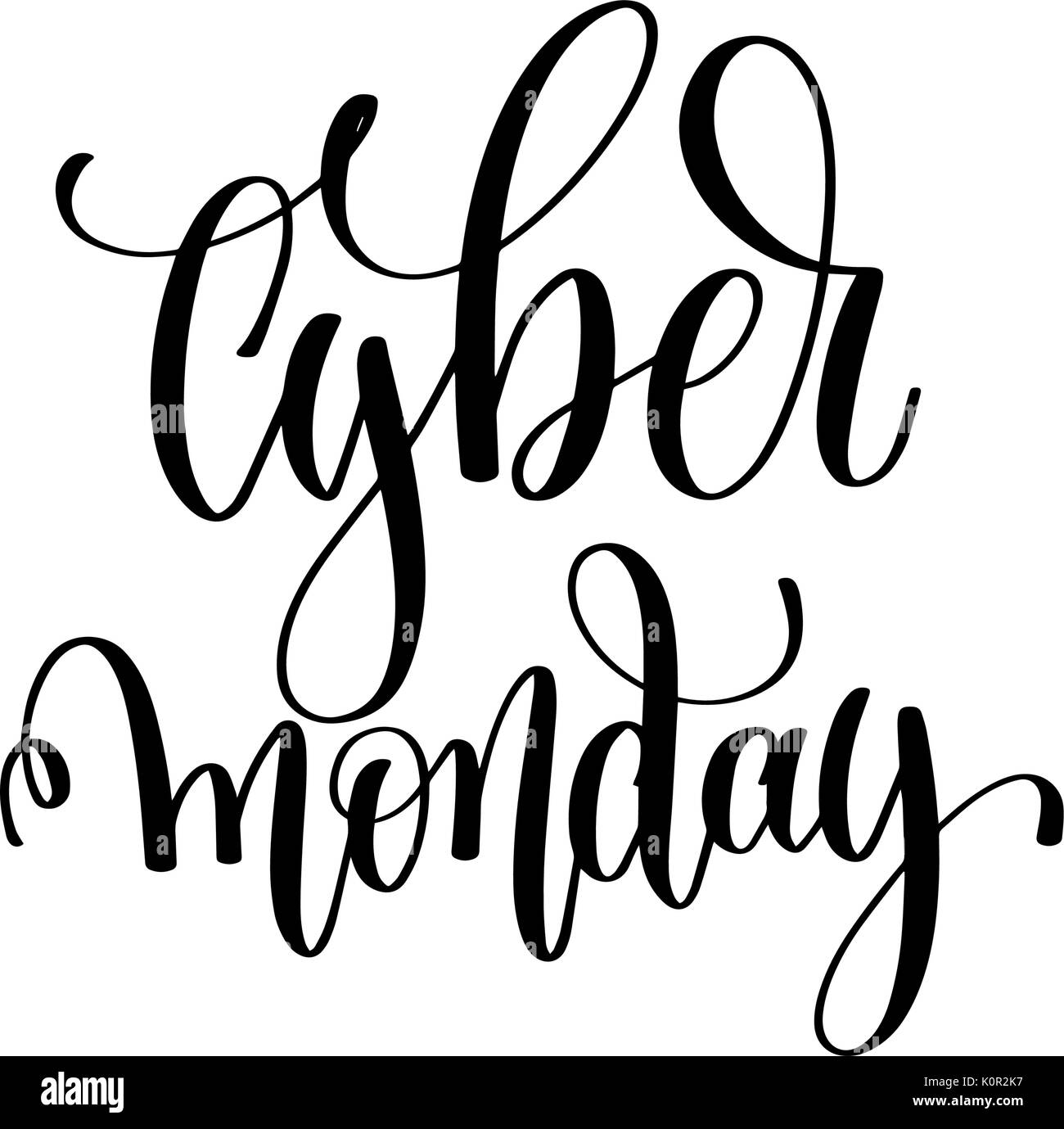 Cyber monday promotion hand Cut Out Stock Images & Pictures - Alamy