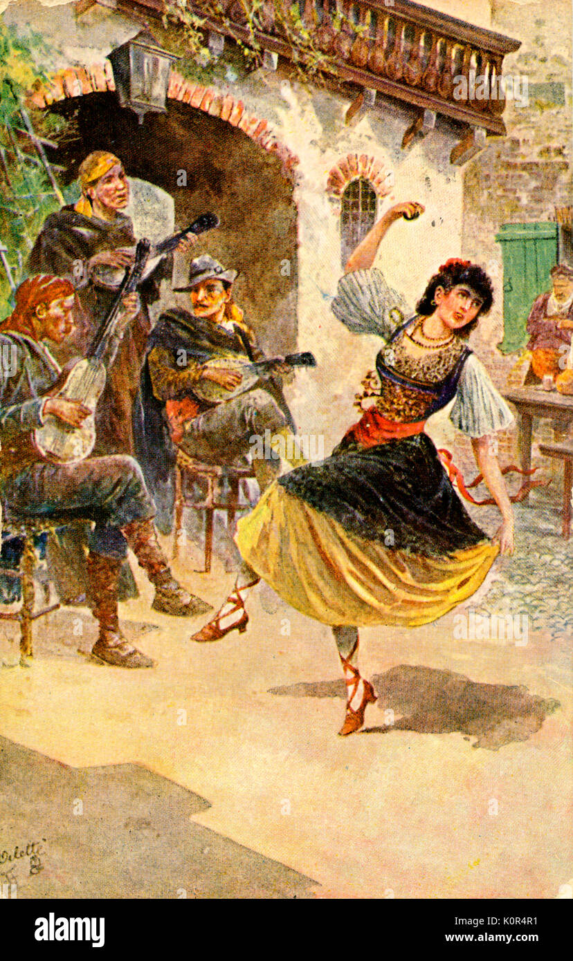 spanish gypsy dancer Stock Photo - Alamy