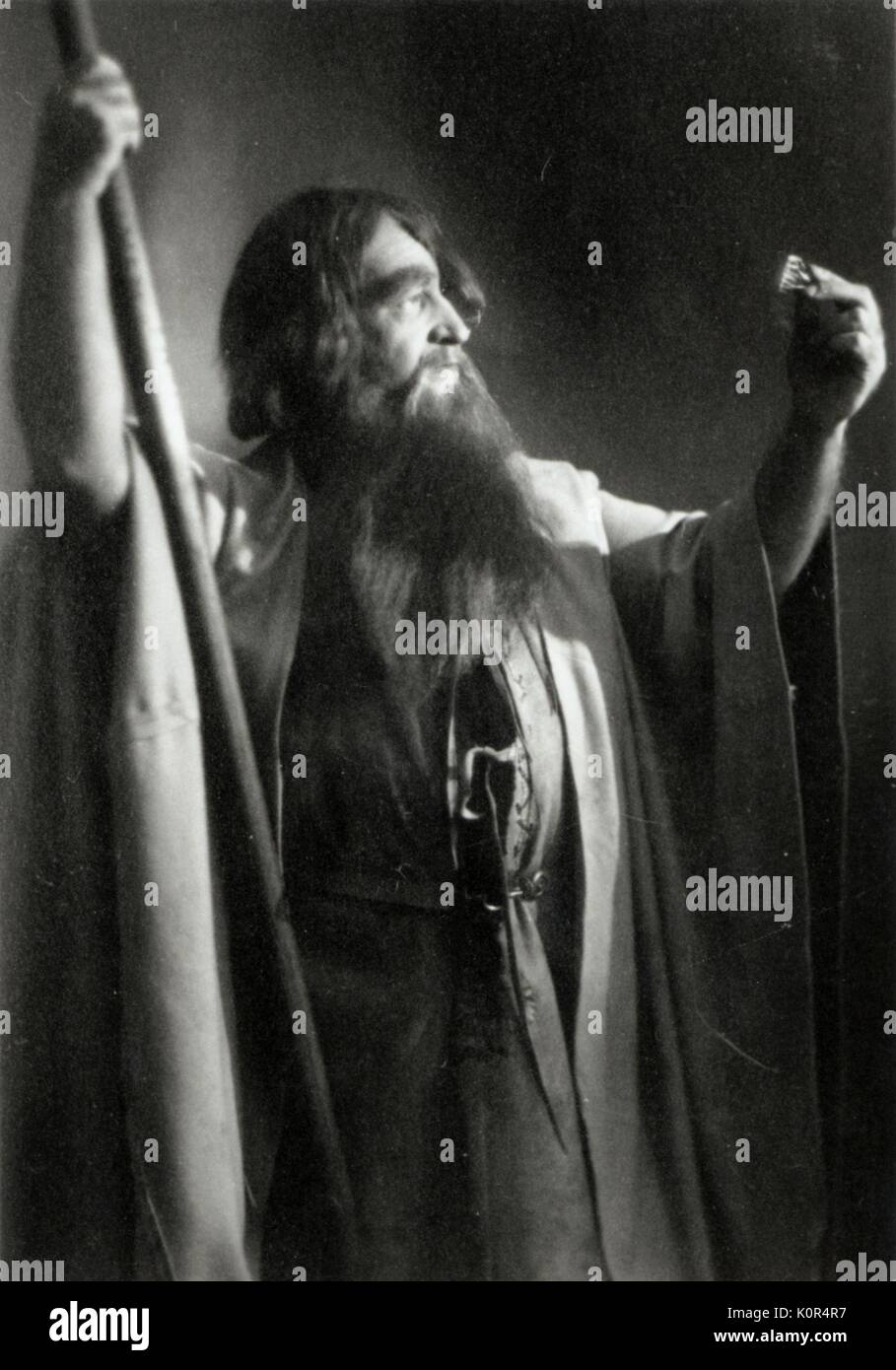 Friedrich Schorr as Wotan in Bayreuth performances of Wagner's 'Ring ...