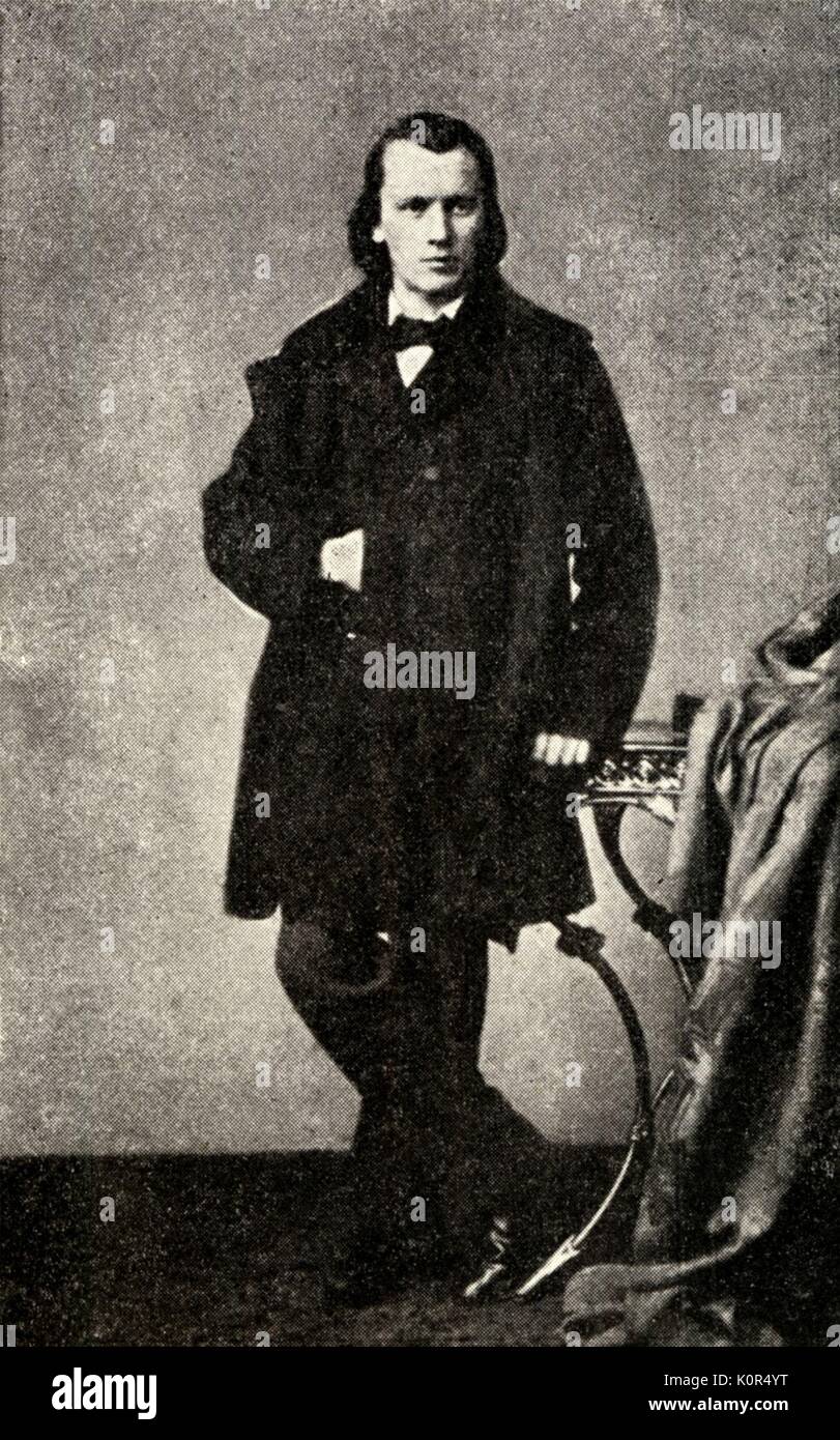 19th century brahms portrait hi-res stock photography and images - Alamy