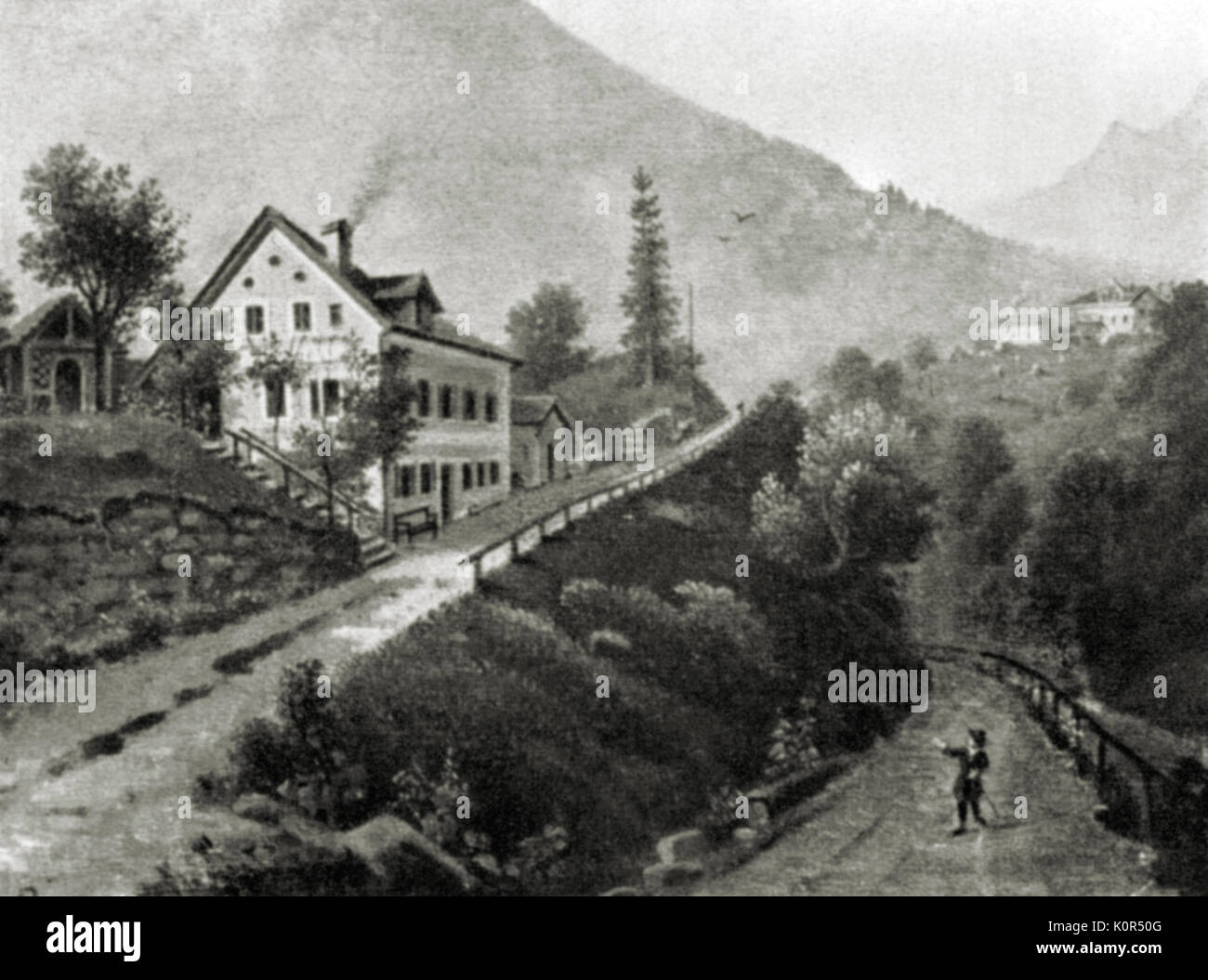Brahms' home in Bad Ischl Johannes Brahms 1833-1897 home in Bad Ischl ...