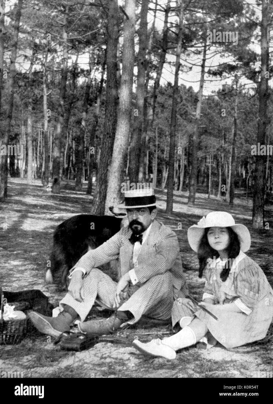 Claude debussy daughter Black and White Stock Photos & Images - Alamy