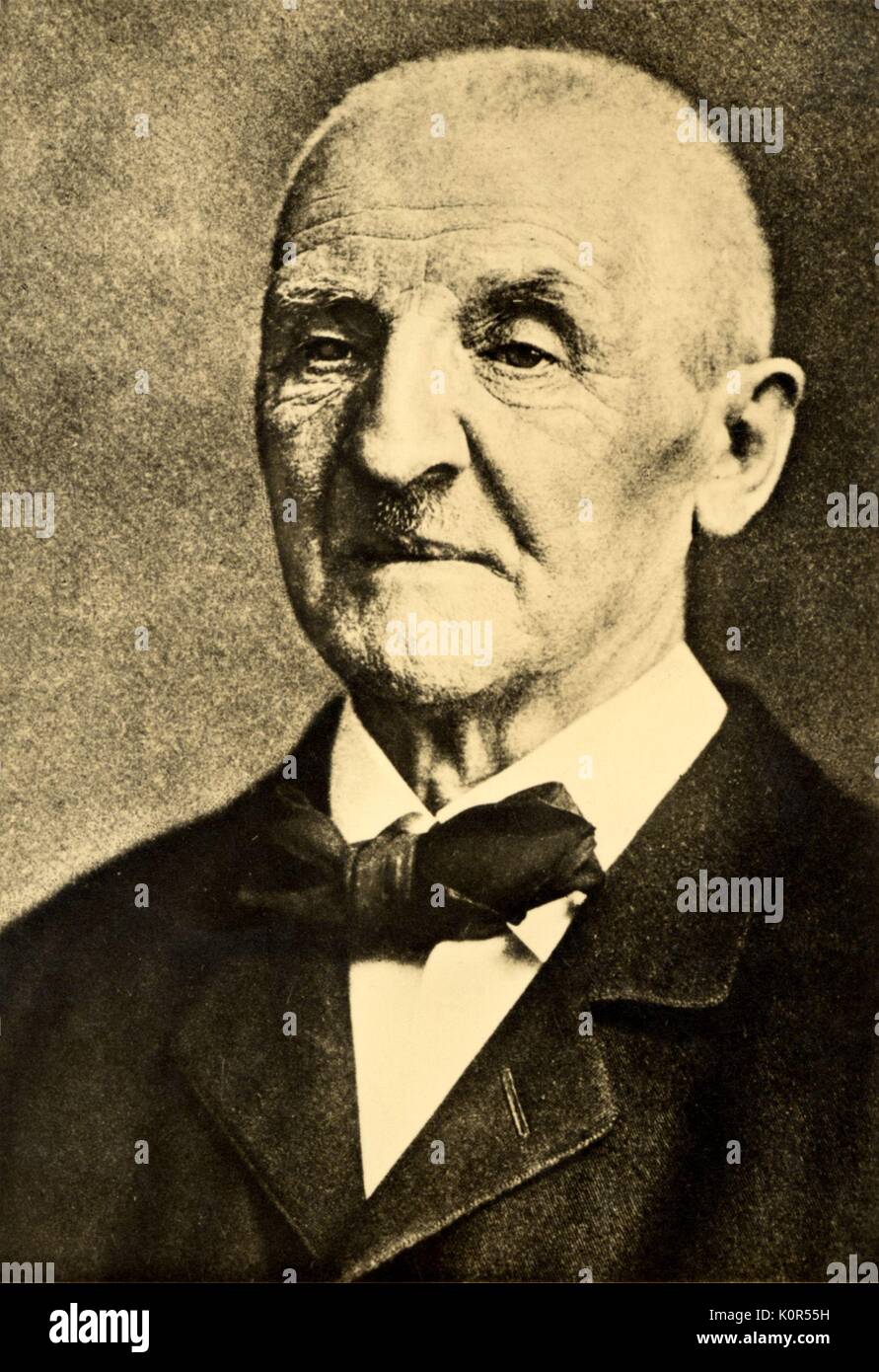 Anton Bruckner - portrait. Austrian composer & organist, 4 September ...