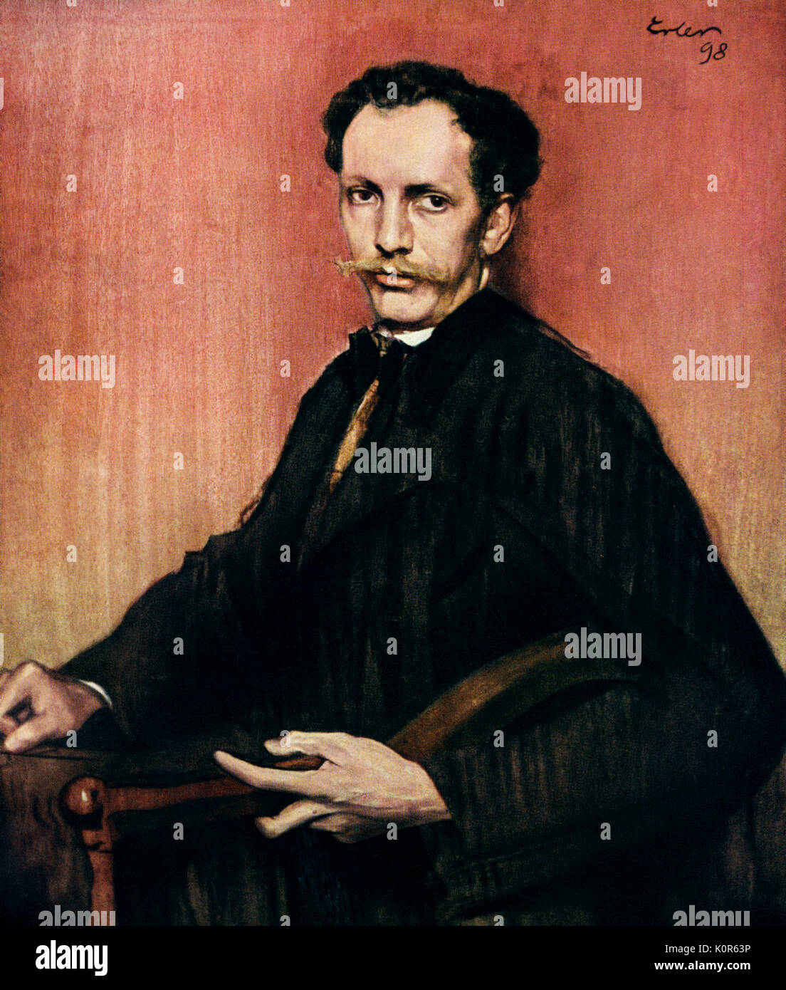 Richard strauss portrait painting hi-res stock photography and images ...