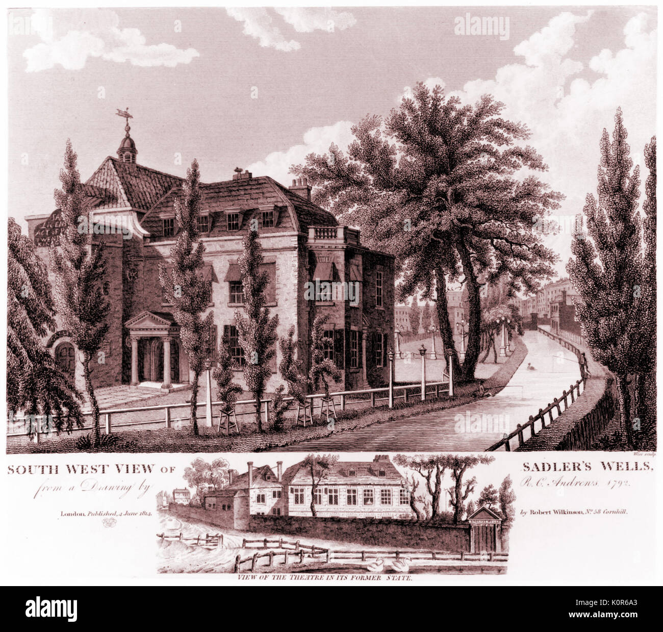 London, Sadler's Wells 1792 Theatre was built in 18th century. From ...