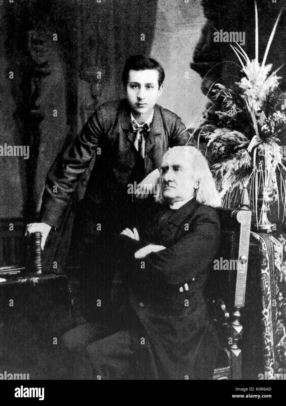 LISZT, Franz and Siloti - Hungarian pianist and composer, 22 October ...